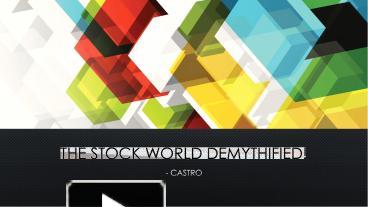 PPT – DIY PowerPoint presentation | free to download - id: 91d93c-NzZiO