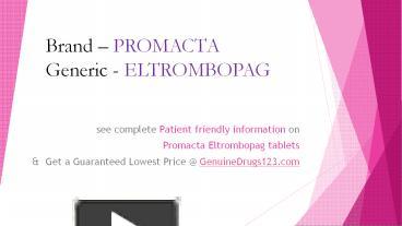 Eltrombopag Promacta Tablet Cost, Dosage, Uses, Side effects ...