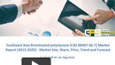 Brominated polystyrene presentation | free to download