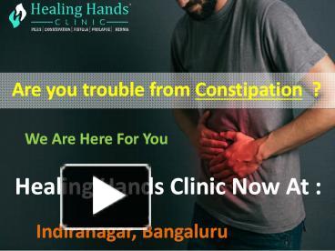 Constipation presentation | free to download