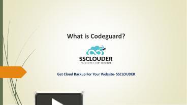 PPT – What is Codeguard (1) PowerPoint presentation | free to download ...