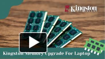 Best Kingston Memory Upgrade For Laptop - BuyKingston presentation ...