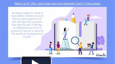 PPT – Best institute for the preparation of IIT JEE PowerPoint ...