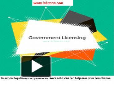 Government Licensing System (1) presentation | free to download