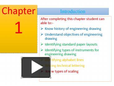 Engineering drawing presentation | free to download