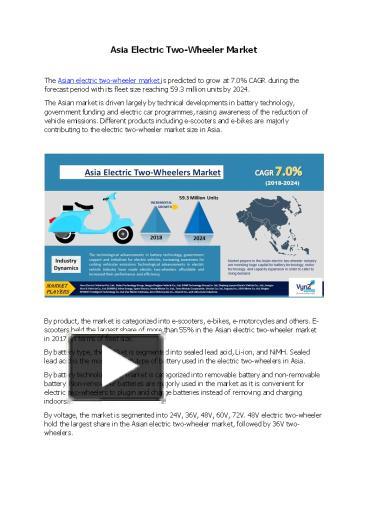 PPT – Asia Electric Two-Wheeler Market PowerPoint presentation | free ...