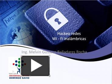 PPT – auditoria de redes PowerPoint presentation | free to download ...