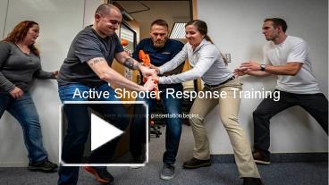 PPT – Active Shooter Response Courses PowerPoint presentation | free to ...