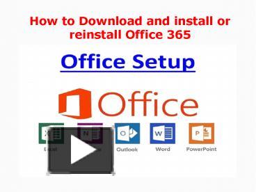 PPT – Office.com/setup - Download Install Office with Product Code ...