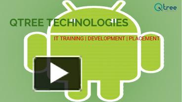 PPT – Android Training Institutes in Coimbatore | Mobile App ...