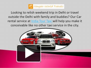 PPT – Best Rent A Car In Delhi PowerPoint presentation | free to ...