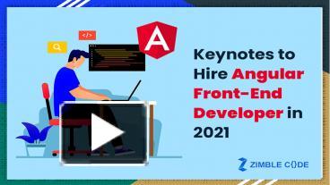 PPT – Keynotes to Hire Angular Front-End Developer in 2021 PowerPoint ...