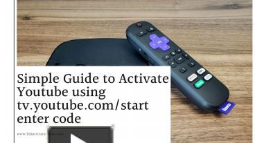 Simple Guide to Activate Youtube using tv.youtube.com/start enter code ...