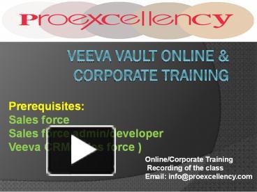 veeva training presentation | free to download