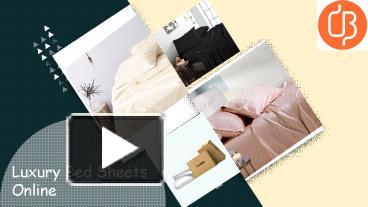PPT – Luxury Bed Sheets Online PowerPoint presentation | free to ...