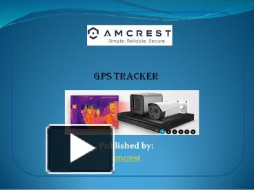 PPT – gps tracker PowerPoint presentation | free to download - id ...