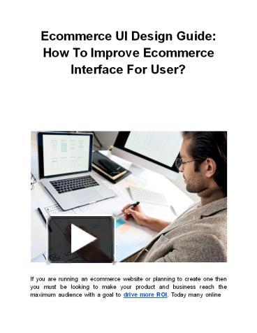 PPT – Ecommerce UI Design Guide: How To Improve Ecommerce Interface For ...