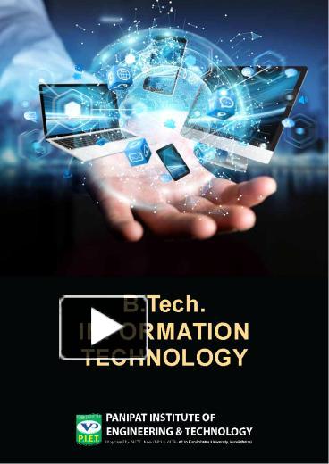 PPT – Best B.Tech Computer Science and engineering College in Haryana ...