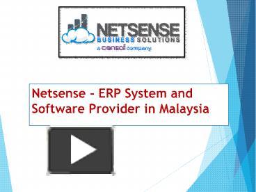 PPT – netsense PowerPoint presentation | free to download - id: 926baf ...