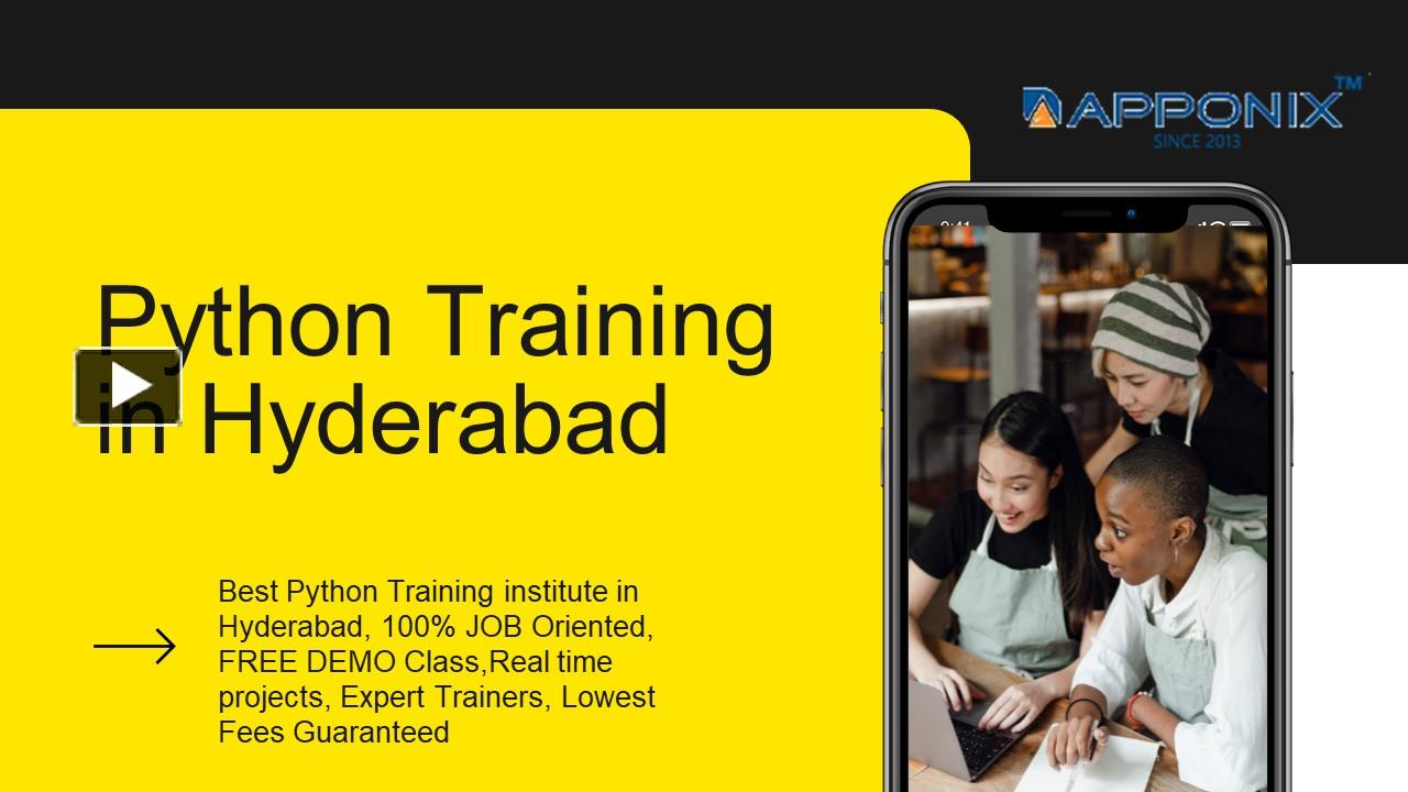 PPT – Python Training in Hyderabad PowerPoint presentation | free to ...
