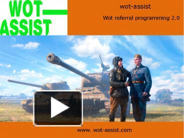PPT – Wot referral programming 2.0 PowerPoint presentation | free to ...