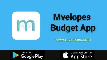 PPT – Mvelopes Budget App PowerPoint presentation | free to download ...