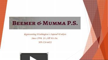 PPT – Labor And Industries Lawyer | Beemer & Mumma P.S. | Profiles ...