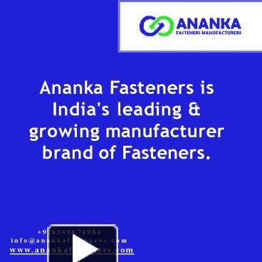 PPT – Different types of fasteners manufacturer in India PowerPoint ...
