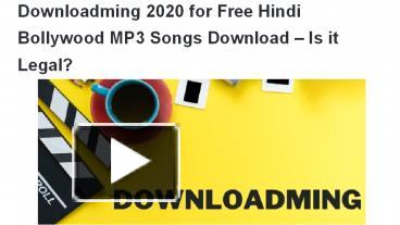 Downloadming 2020 for Free Hindi Bollywood MP3 Songs Download – Is it ...