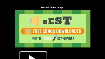 Best Free Songs Downloader presentation | free to download