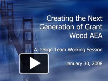 PPT – Creating the Next Generation of Grant Wood AEA PowerPoint ...
