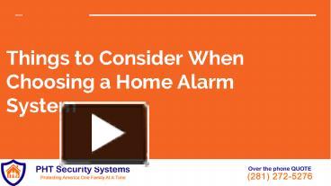 PPT – home security systems houston tx PowerPoint presentation | free ...