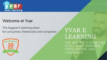 PPT – Yvar E Learning - Best Internet Security and Weight Loss Online ...
