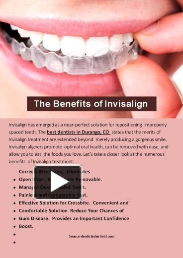 The Benefits of Invisalign presentation | free to download