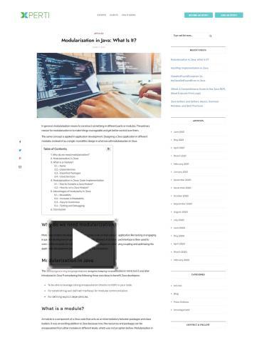Modularization in Java: What Is It? presentation | free to download