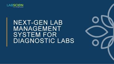 PPT – Best LIMS Software For Your Lab PowerPoint presentation | free to ...