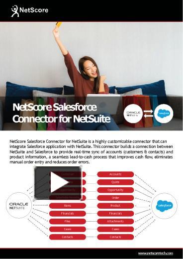 PPT – Salesforce Connector for NetSuite PowerPoint presentation | free ...