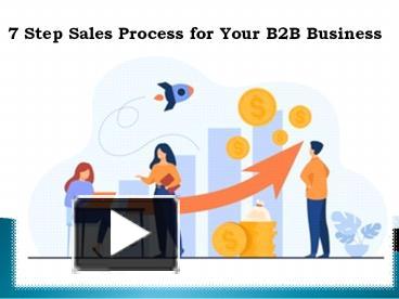 7 Steps Sales Process presentation | free to download