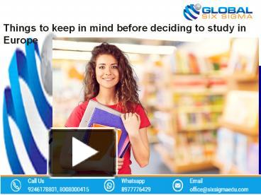 PPT – study in europe for free | study masters in europe for free (1 ...