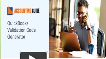 QuickBooks Validation Code Generator 2020 presentation | free to download