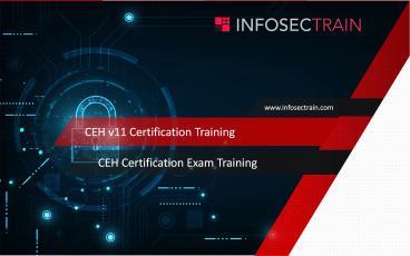 CEH Certification Exam Training presentation | free to download