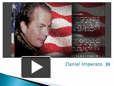 PPT – Daniel Imperato - Independent America Political Mafia & Judicial ...