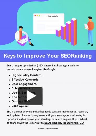 PPT – Keys to Improve Your SEO Ranking PowerPoint presentation | free ...
