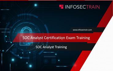 SOC Analyst Training presentation | free to download