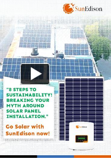 PPT – Benefits of SunEdison Rooftop Solar PV System PowerPoint ...