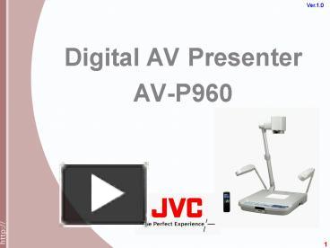 Digital AV Presenter presentation | free to view