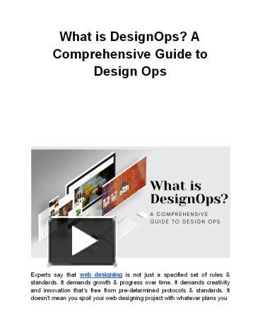 What is DesignOps? A Comprehensive Guide to Design Ops presentation ...