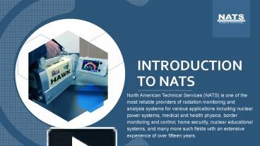 PPT – Radiation Monitoring Devices for Nuclear Power Systems PowerPoint ...