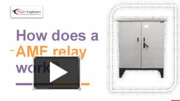 PPT – How does a AMF relay work PowerPoint presentation | free to ...