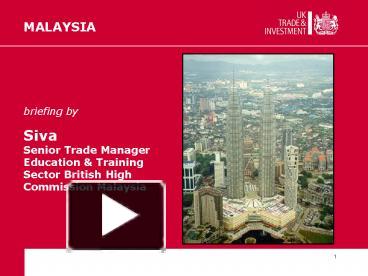 MALAYSIA presentation | free to view